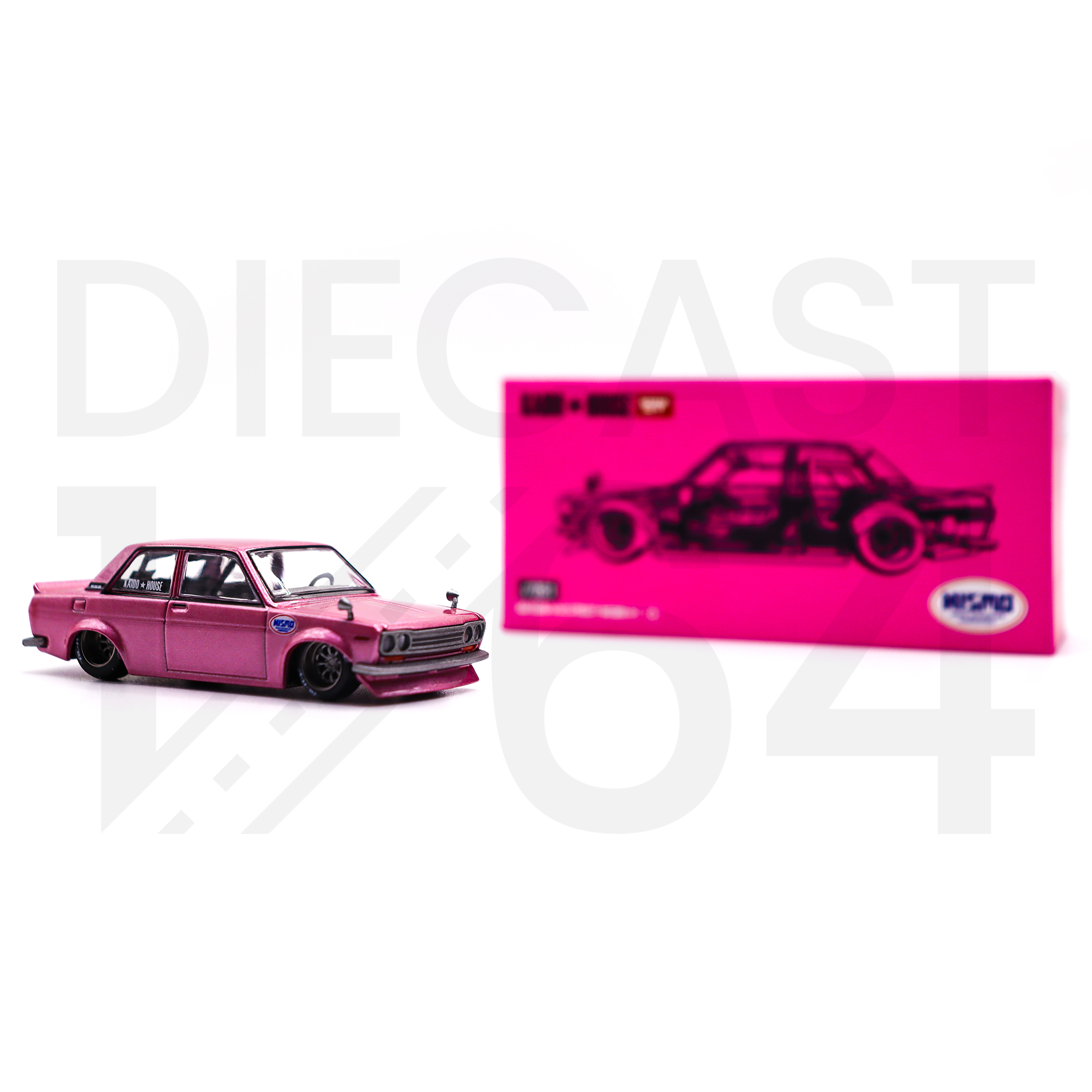 Diecast 164 | Kaido House 510 Pro Street Nismo Pink